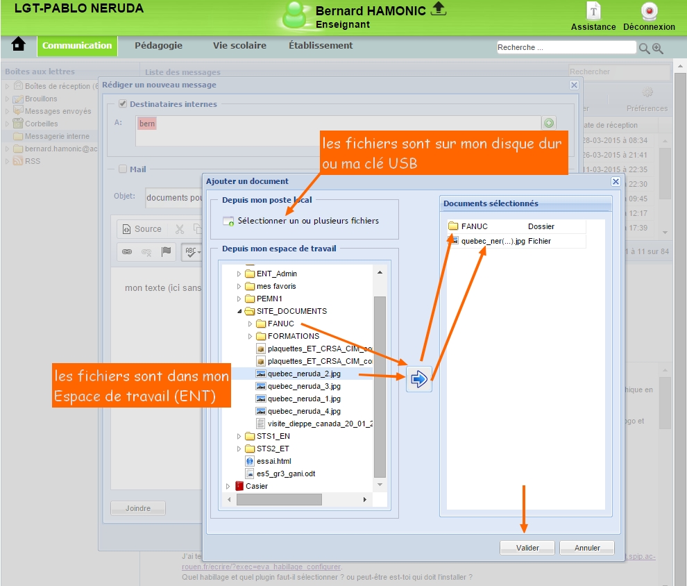 ENT mode d'emploi - Lycée Pablo NERUDA